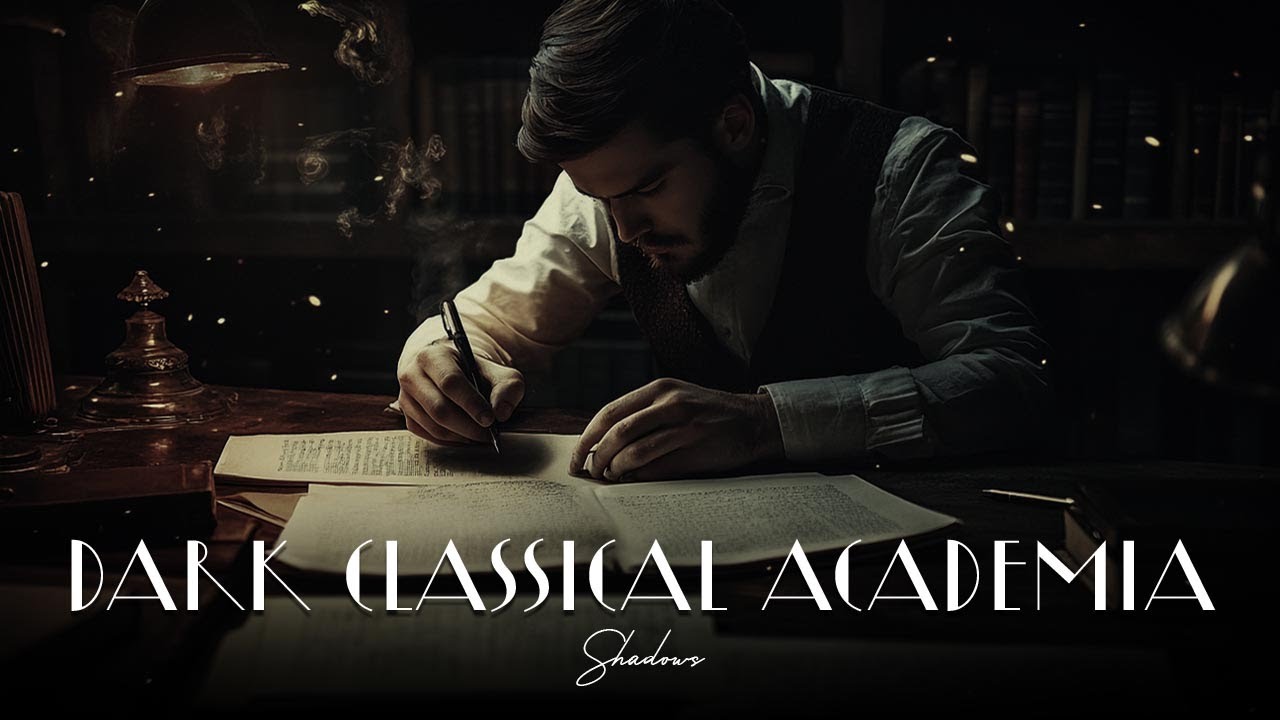 Focus on the Book to Prepare for Your Exams┇Dark Academia Music for ...