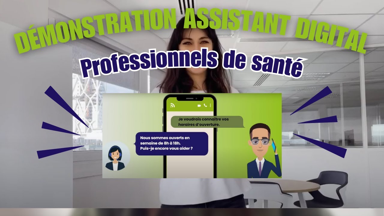 Démonstration d'un VoiceBot / Assistant Digital pour les professionnels ...