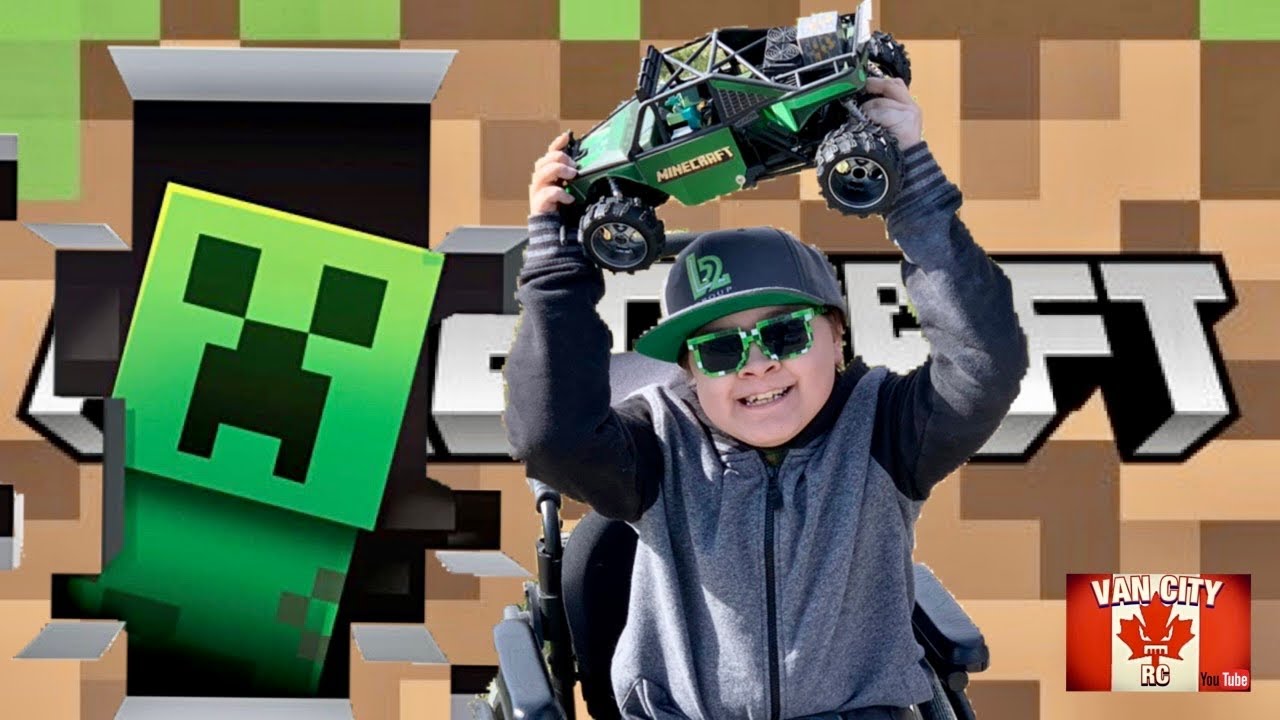 MINECRAFT Inspired RC Car - YouTube