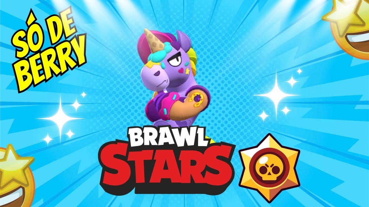 BRAWL STAR SÓ DE BERRY#subscribe #brawlstars #jogosonline #games ...