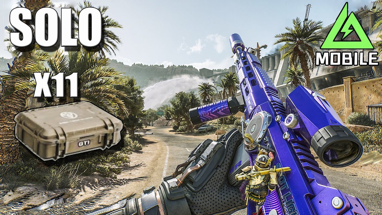 DELTA FORCE MOBILE - SOLO GIZMO 1V11 CI-19 (no recoil + fast ads ...