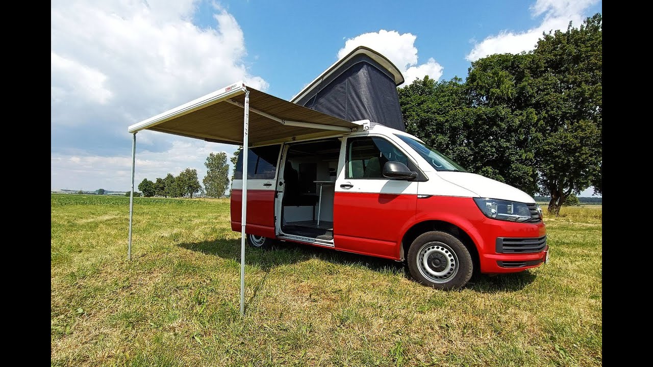 VW Transporter T6 campervan conversion (codename: Echo Golf 16) - YouTube