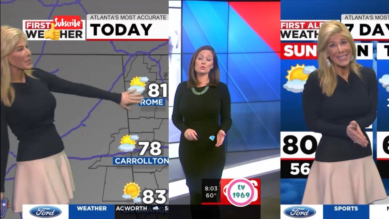 😱🔥💎🎖 Alexandra Steele 💡 Solo Meghan Packer 👀💡 & ?? Slow Motion *audio ...