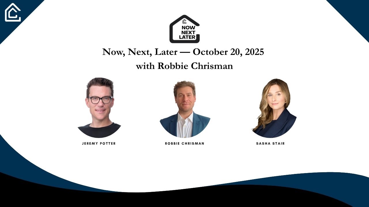 Now, Next, Later — October 20, 2025 with Robbie Chrisman - YouTube