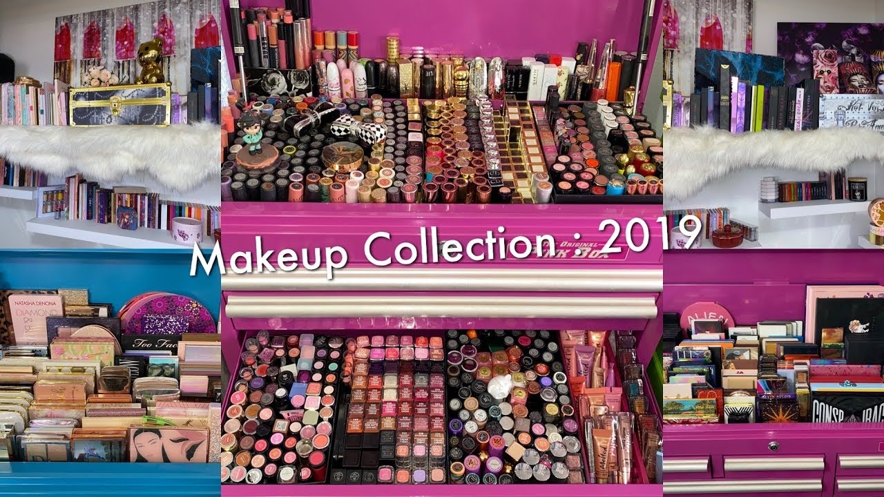 Makeup Collection Organization Storage 2019 Youtube