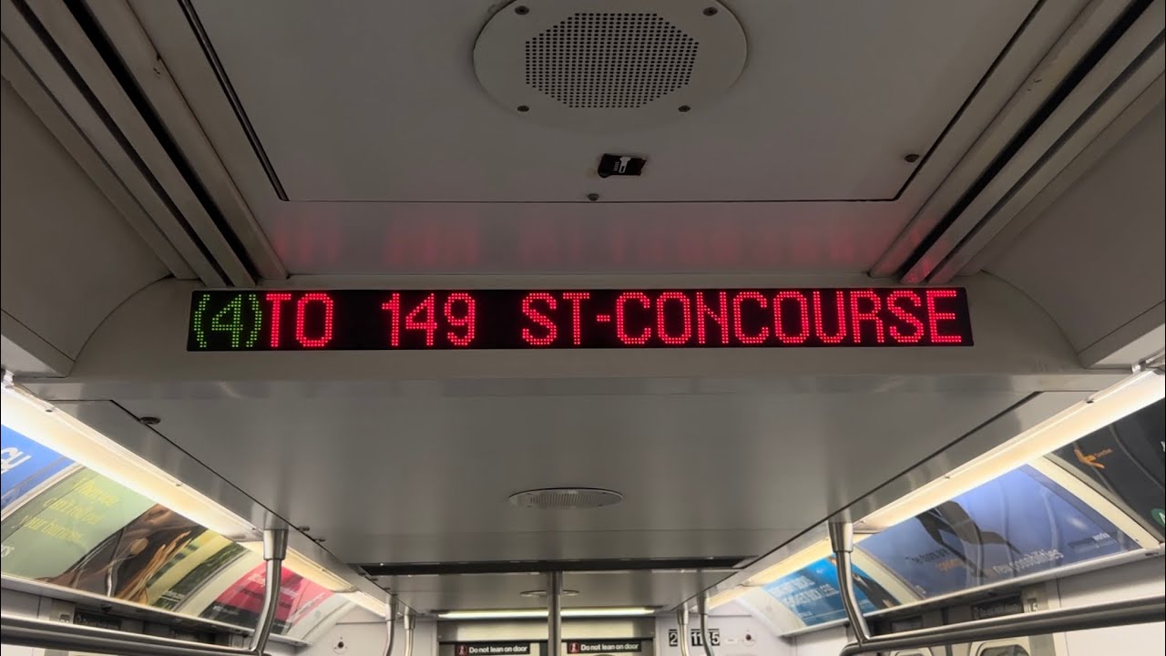 IRT Subway: R142 (4) Express Train Ride from Bowling Green to 149th ...