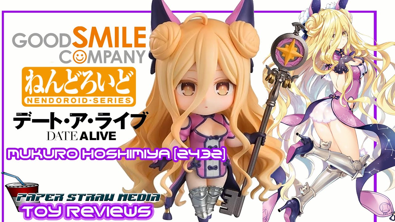 Good Smile Company Nendoroid Date A Live Mukuro Hoshimiya Review - YouTube