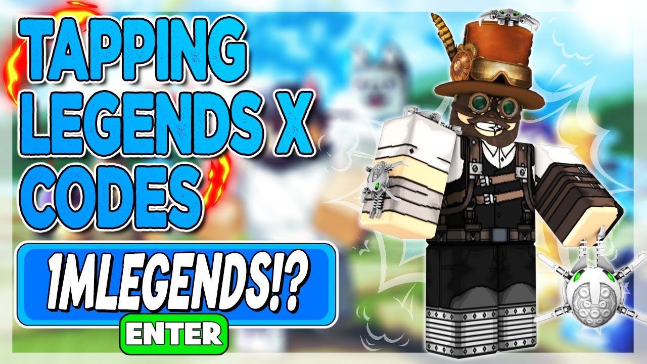 ALL ROBLOX [🔥SEASON 1🔥] Tapping Legends X SECRET *OP* CODES? on 2022 ...