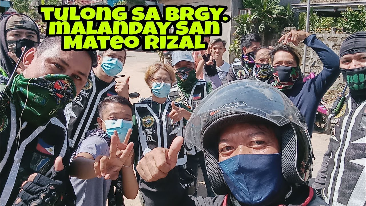 charity vlog | parac police and riders alliance club pasig chapter barangay malanday San Mateo ...
