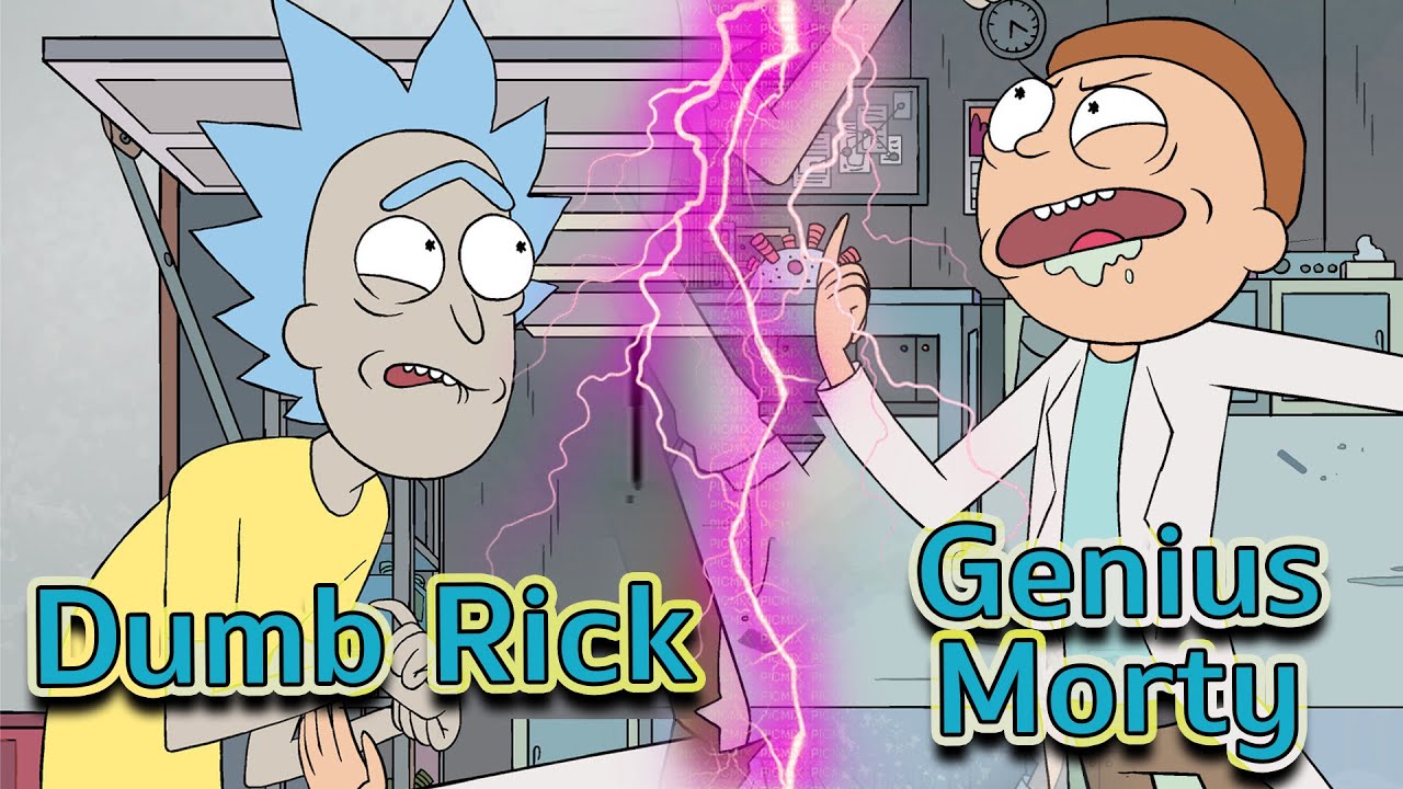 [Rick and Morty] เปิดประวัติ Genius Morty กับ Dumb Rick มิติที่ความฉลาด ...