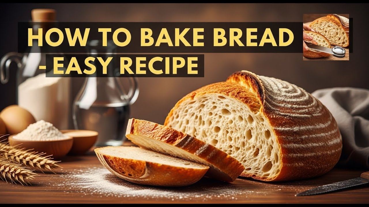 how to bake bread // Bread Recipe - YouTube