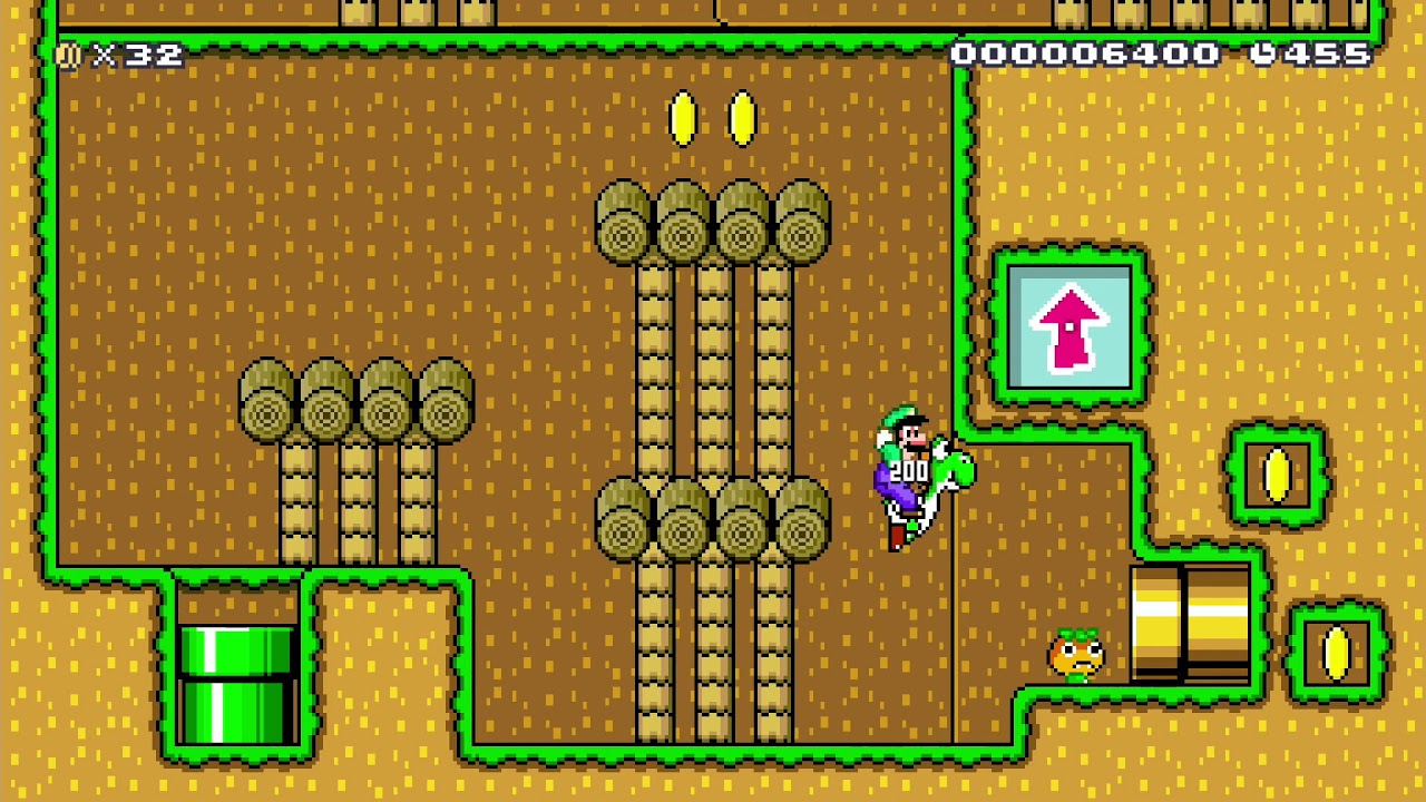 1-3 みぎにひだりに やまのぼり Goombud Ground by きさらぎ - Super Mario Maker 2 - No ...