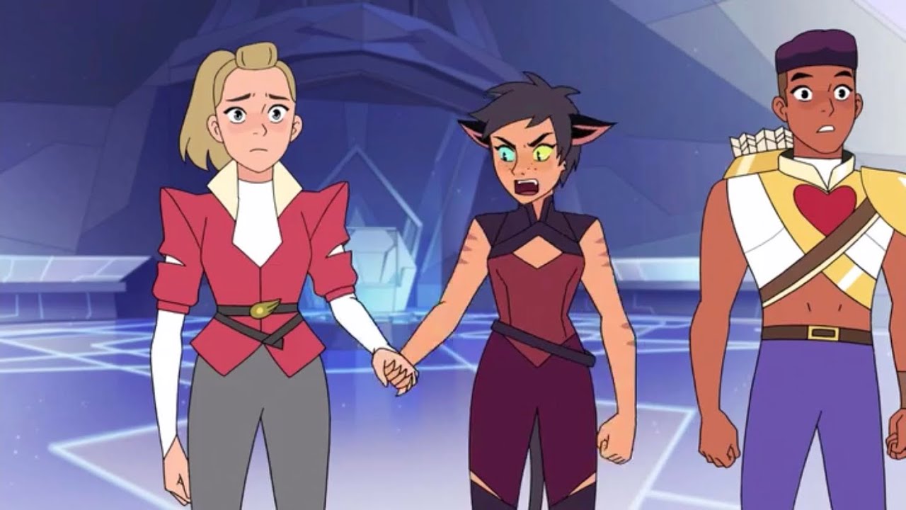 Funny Catradora holding hands moment - YouTube