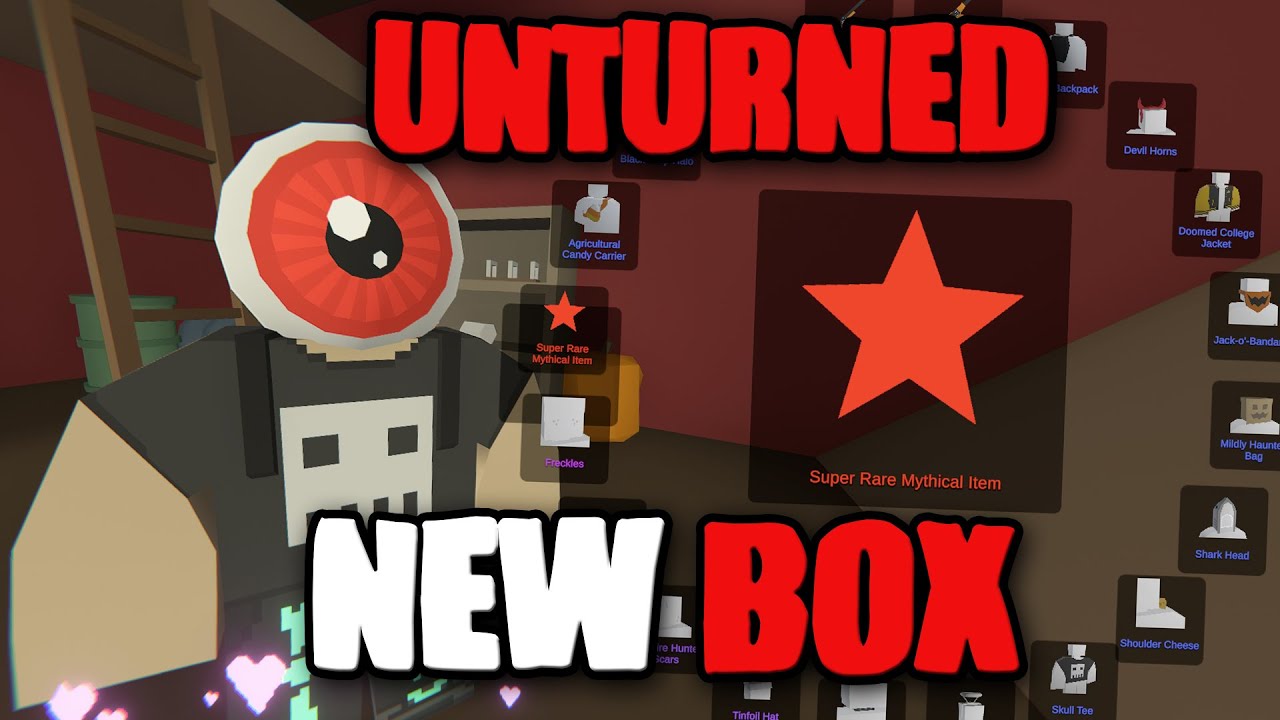Unturned - NEW BOX, SKINS & MYTHICALS! - YouTube