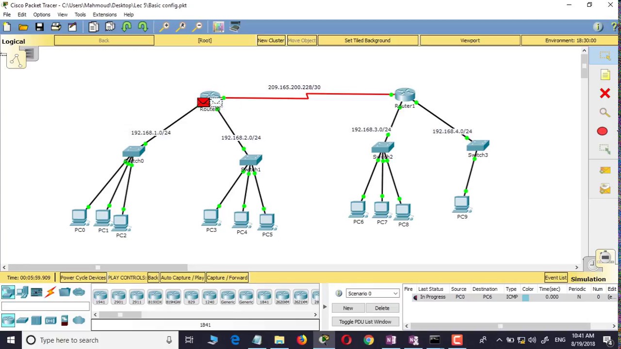 Day 7 Part Two CCNA Course 2018 - YouTube