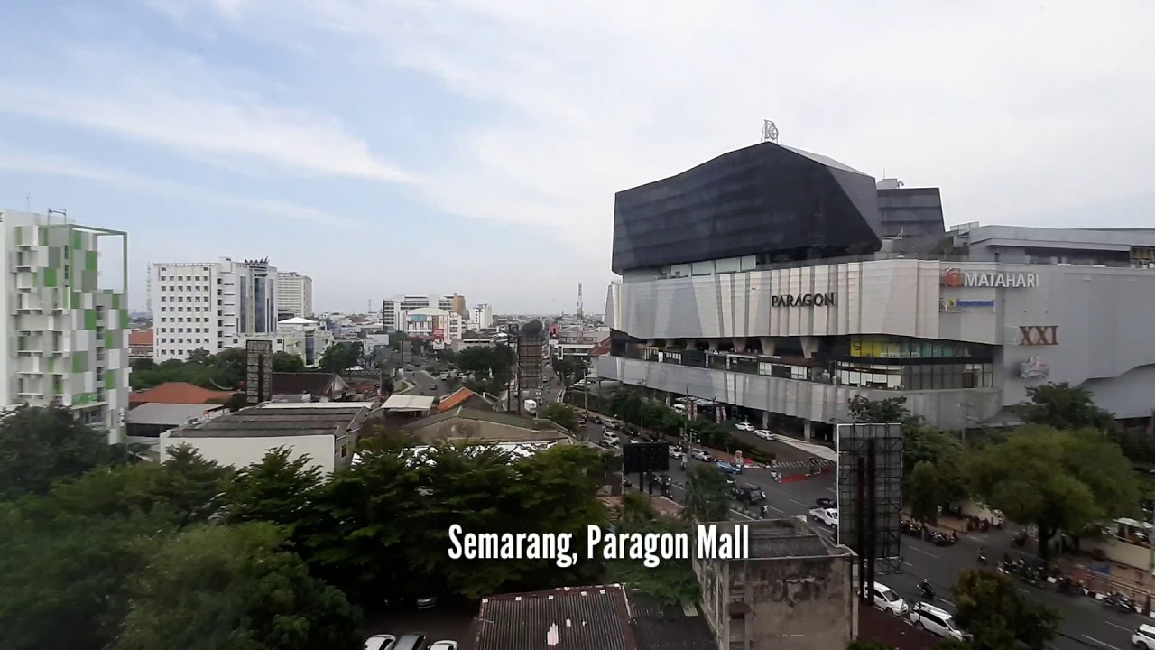 Semarang, Paragon Mall - YouTube