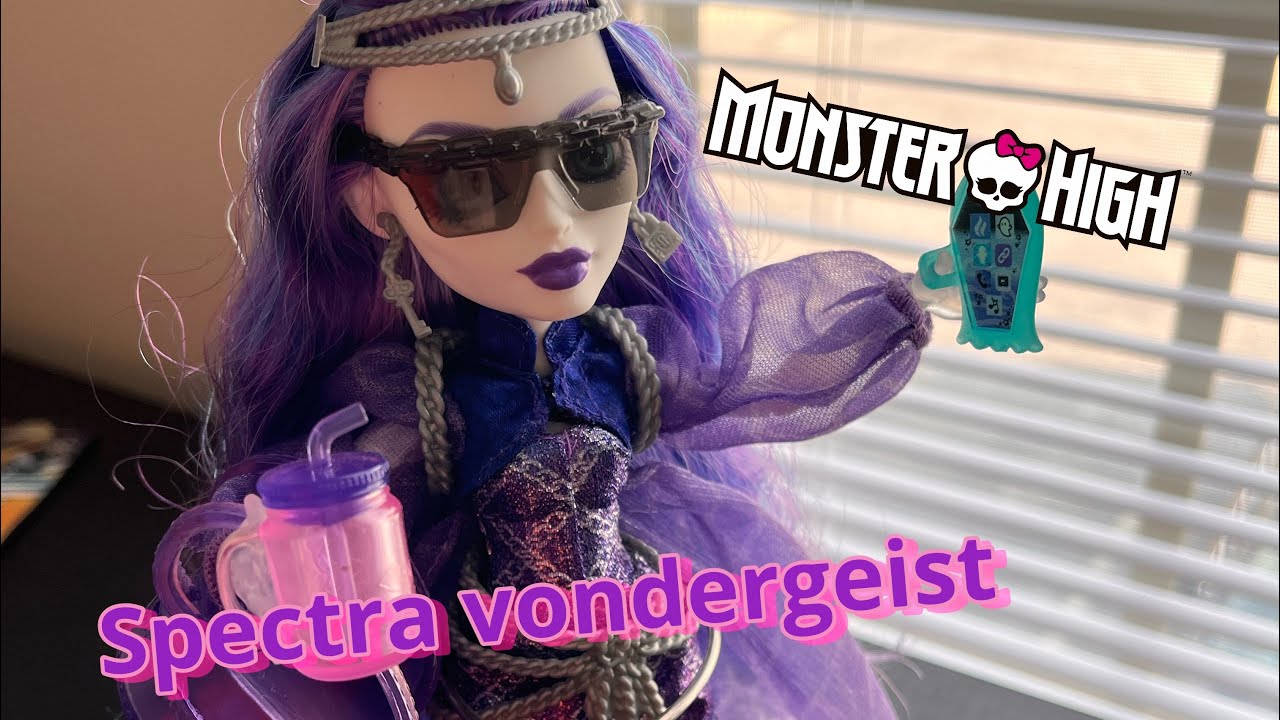 Spectra vondergeist | monster high G3 doll review - YouTube