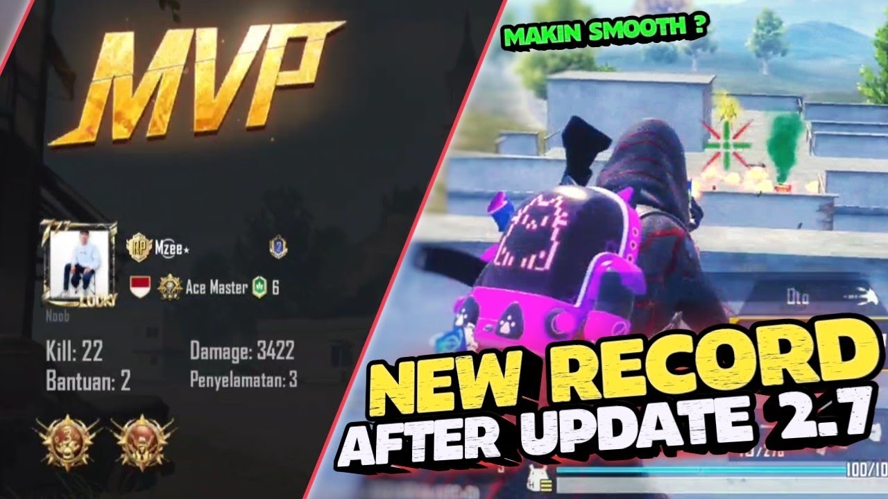 AFTER UPDATE 2.7 MAKIN SMOOTH!? 22 KILL ACE MASTER POCO X3 PRO PUBG ...