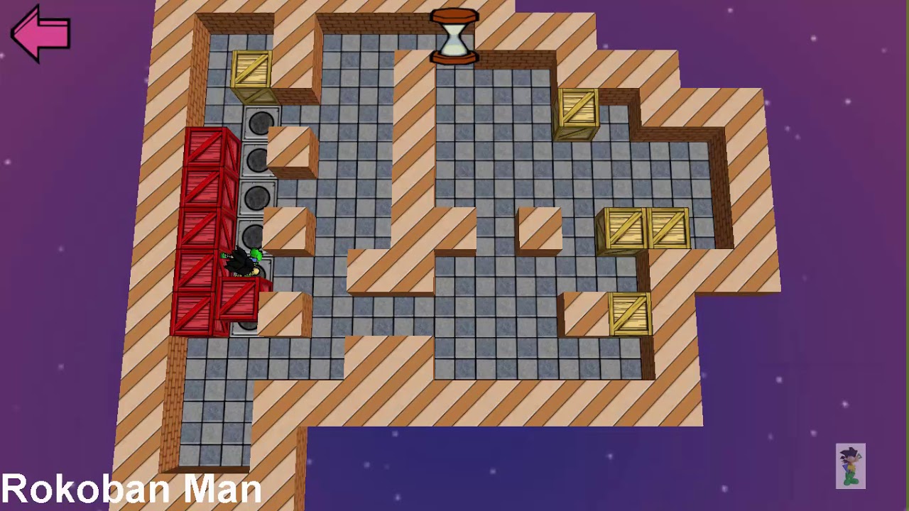 Boxxle II Level 90 Played on Rokoban for Windows - YouTube