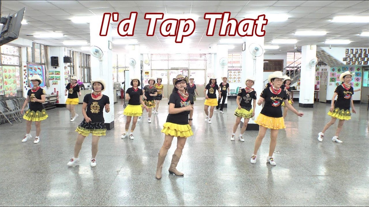 I'd Tap That│Line Dance by Michelle Wright (USA)│Demo & Walk Through ...