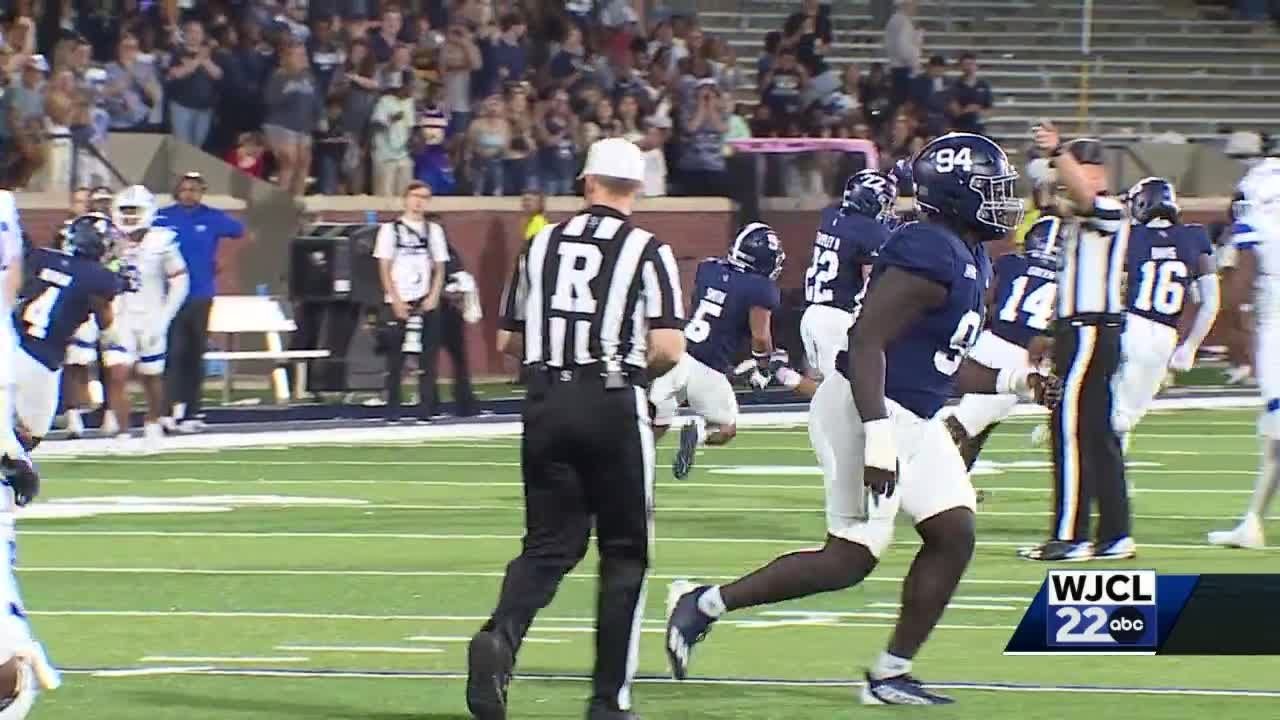 Brin guides Georgia Southern over Georgia State 44-27 - YouTube