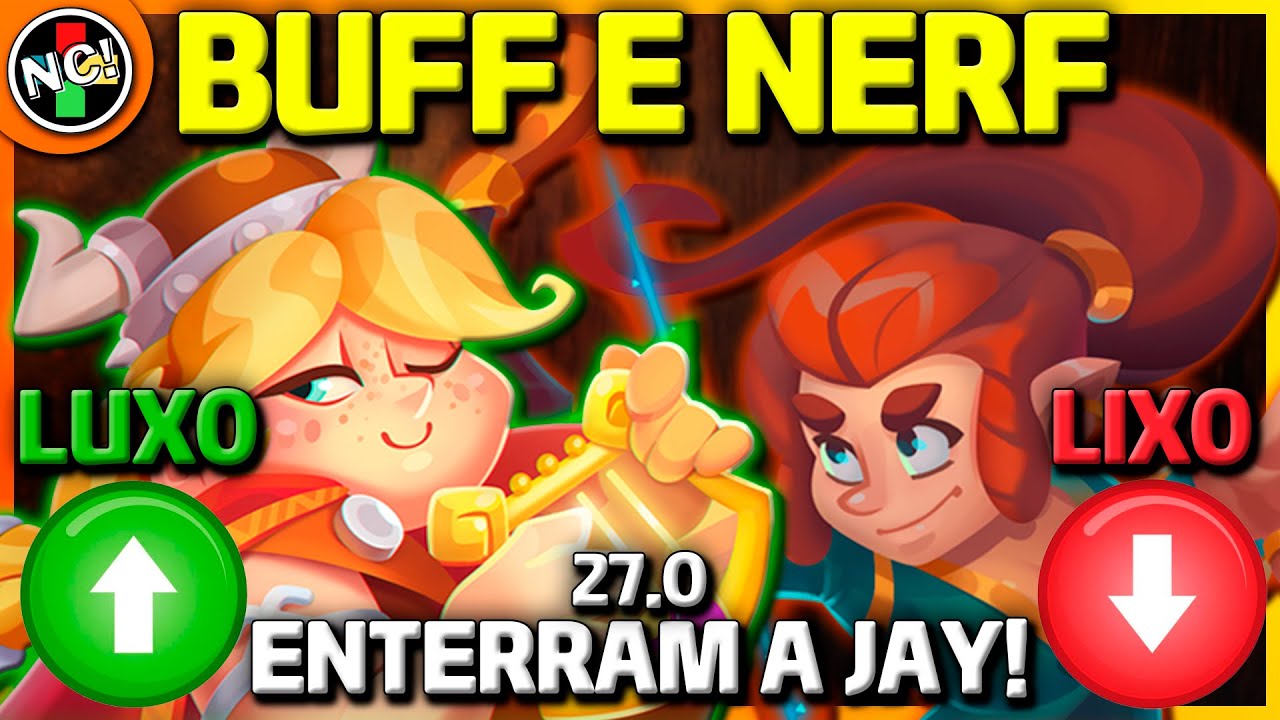 BUFF E NERF | Rush Royale | Português PT-BR - YouTube