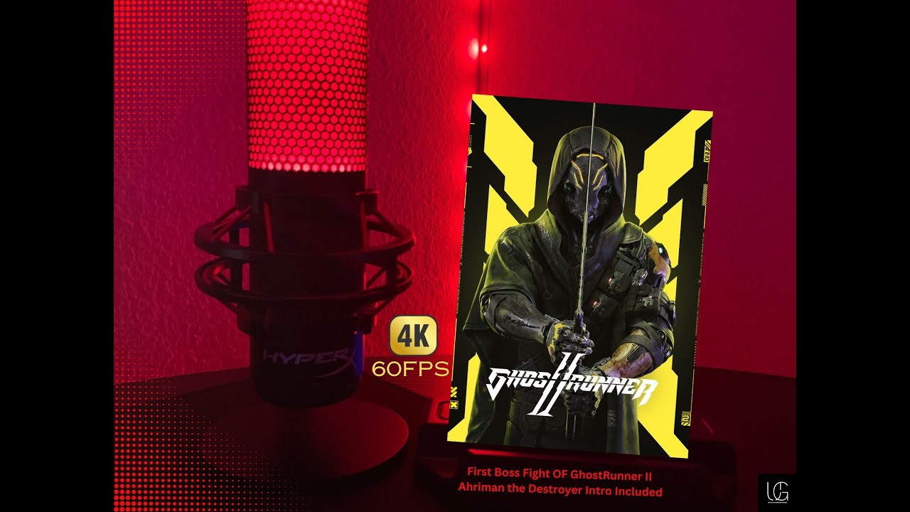 GhostRunner 2 First Boss Fight: Ahriman 4K/60FPS - YouTube