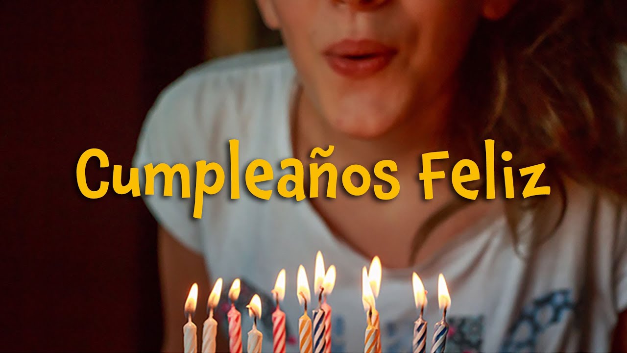 Cumpleaños Feliz Karaoke | Vídeo con Letra - YouTube