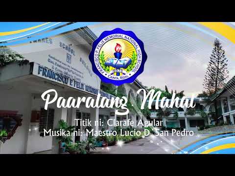Paaralang Mahal (Francisco P. Felix Memorial National High School ...