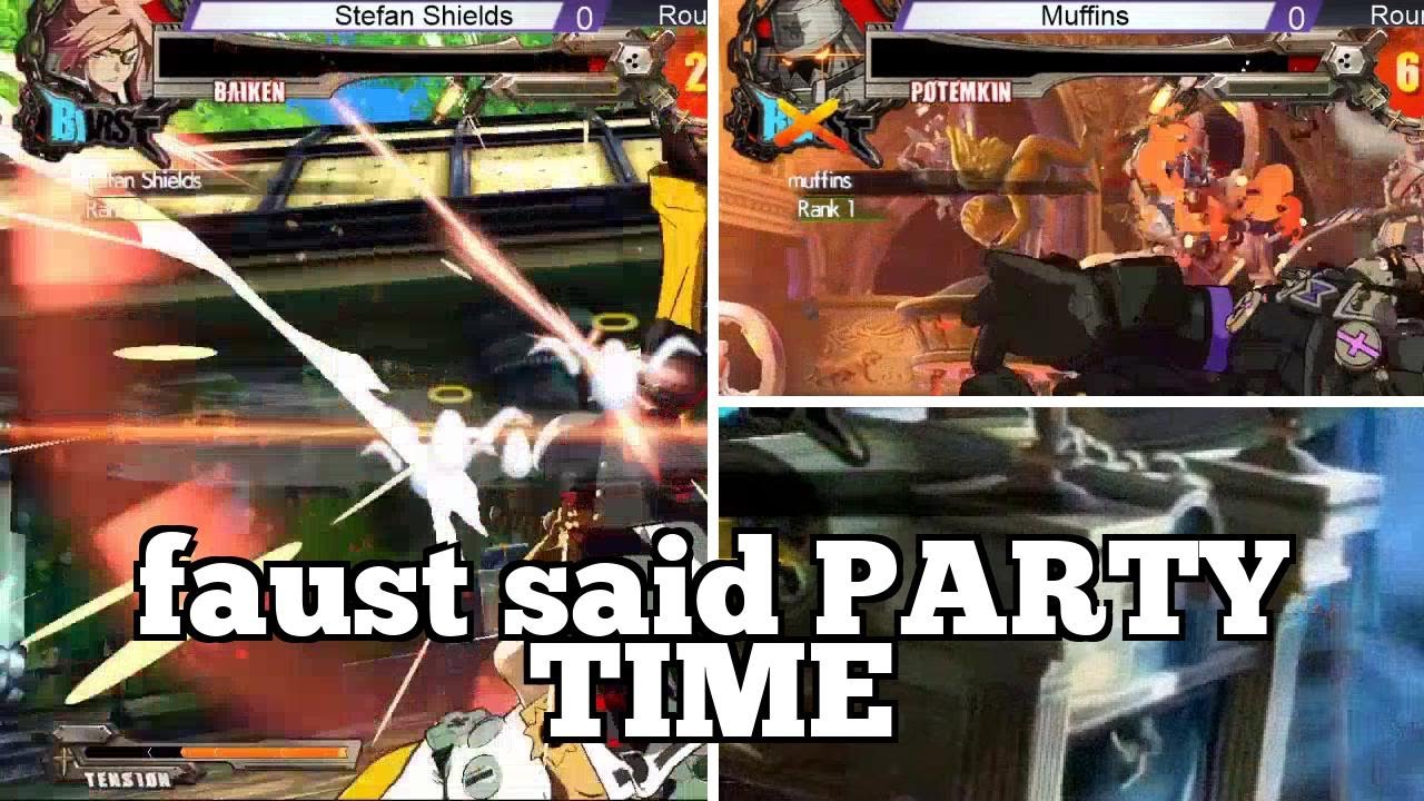 Daily FGC: Guilty Gear Xrd Rev 2 Highlights: faust said PARTY TIME ...