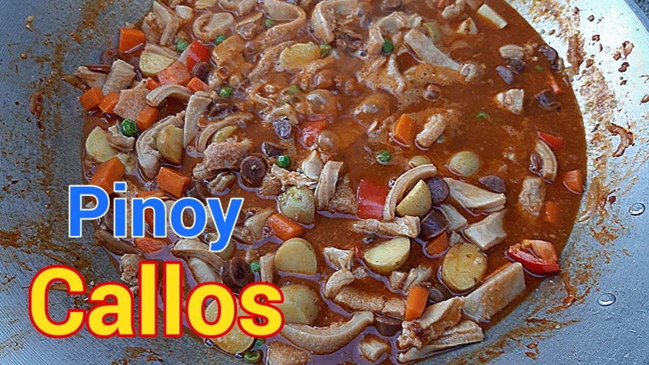 Pinoy Callos (simple & easy recipe) - YouTube