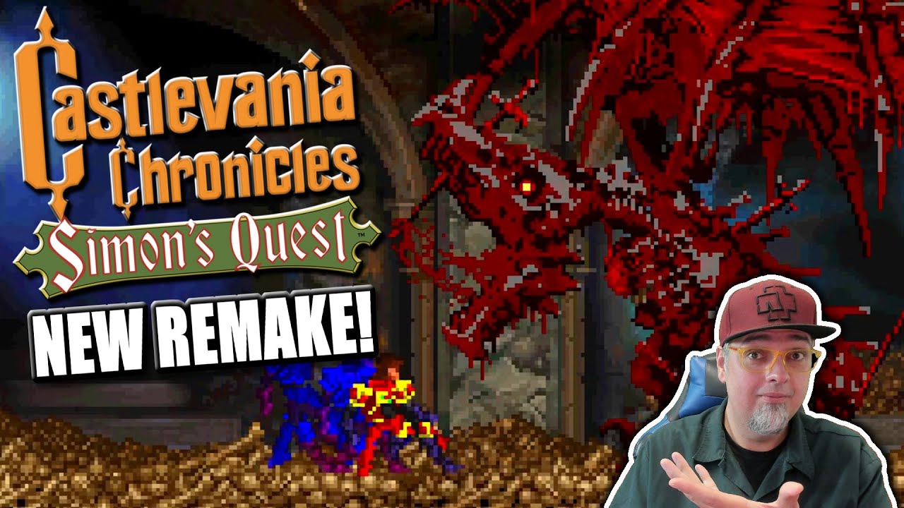 NEW FREE Remake Of Castlevania II Simons Quest For PC! THIS IS A MUST ...