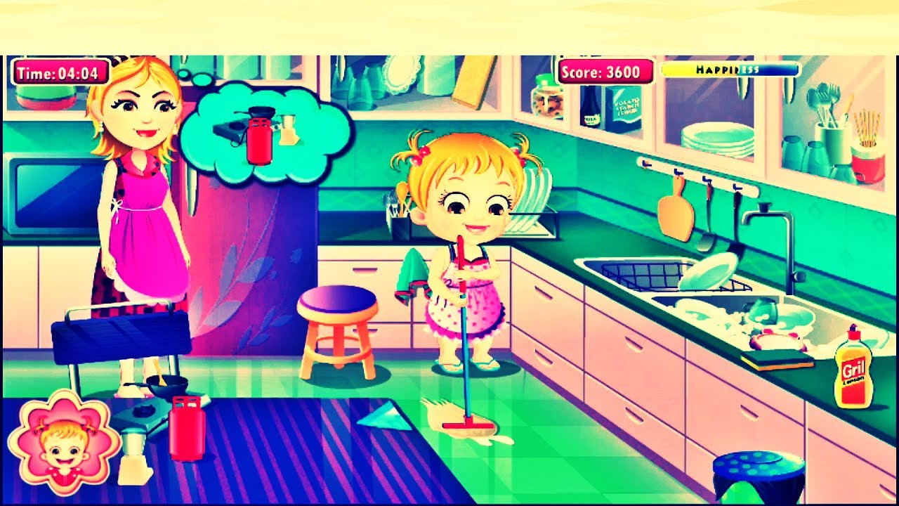 Baby Hazel Cleaning Time Baby Hazel Game Movie For Kids Full Episodes ...