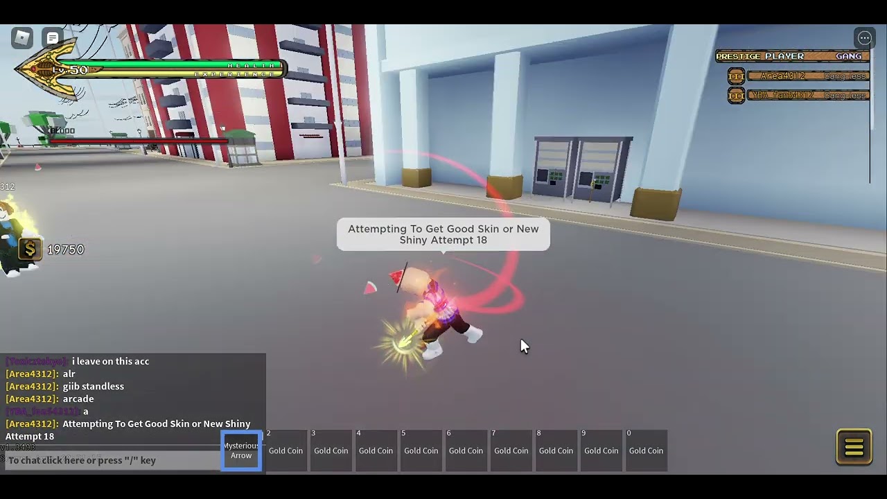 [YBA] Attempting to get good shiny attempt 18 - YouTube