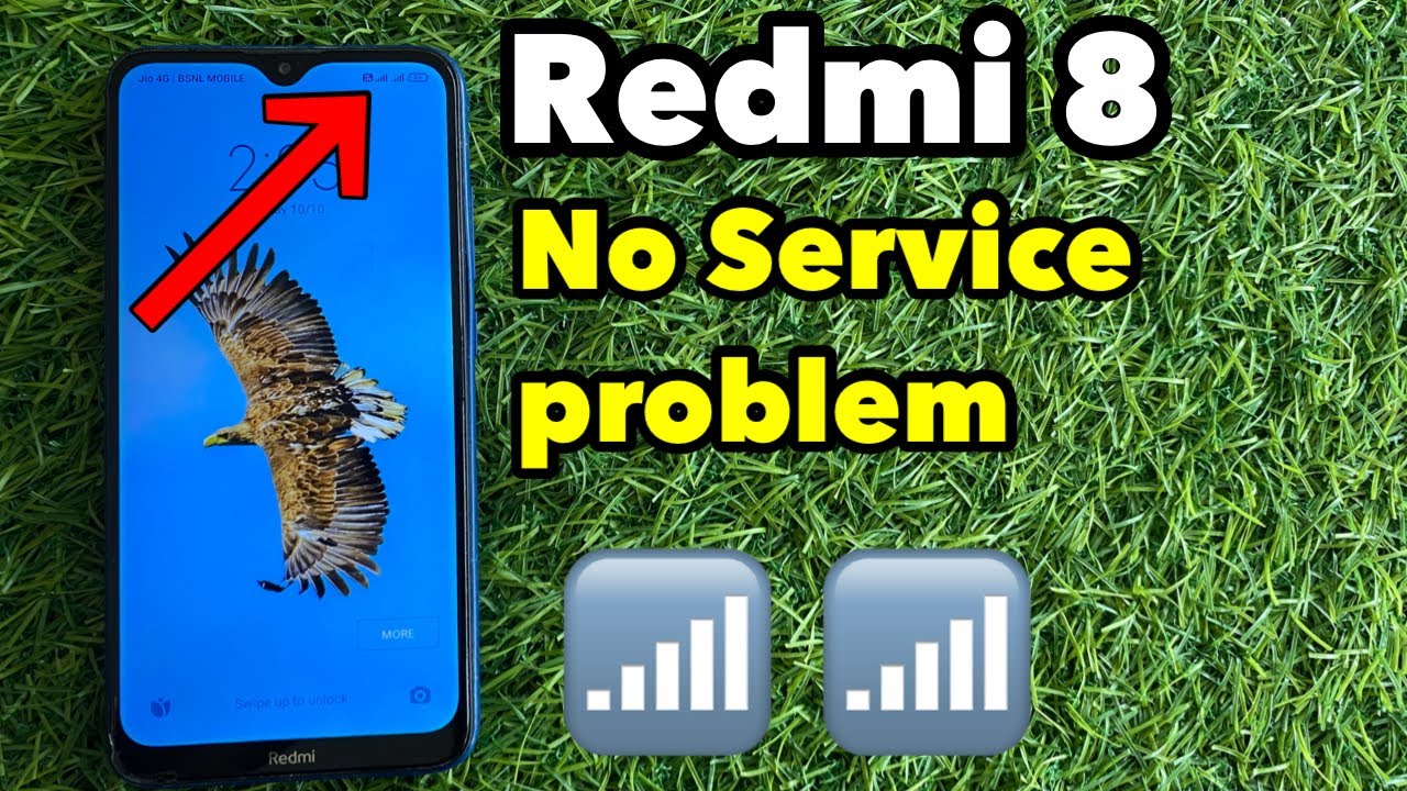 Redmi 8 Network Problem | No Service Problem | Redmi 8,8a,8a dual ...