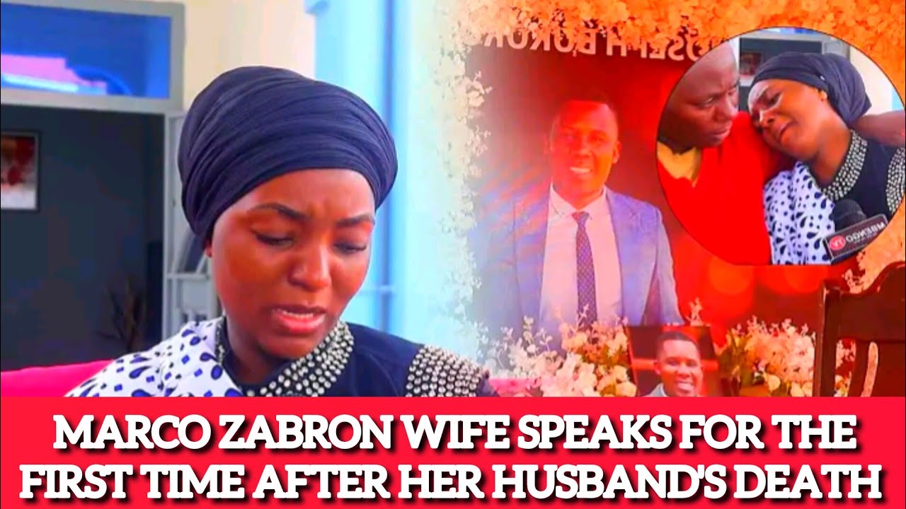 SO HEARTBREAKING 💔 WIFE TO THE LATE MARCO ZABRON JOSEPH SPEAKS FOR THE ...