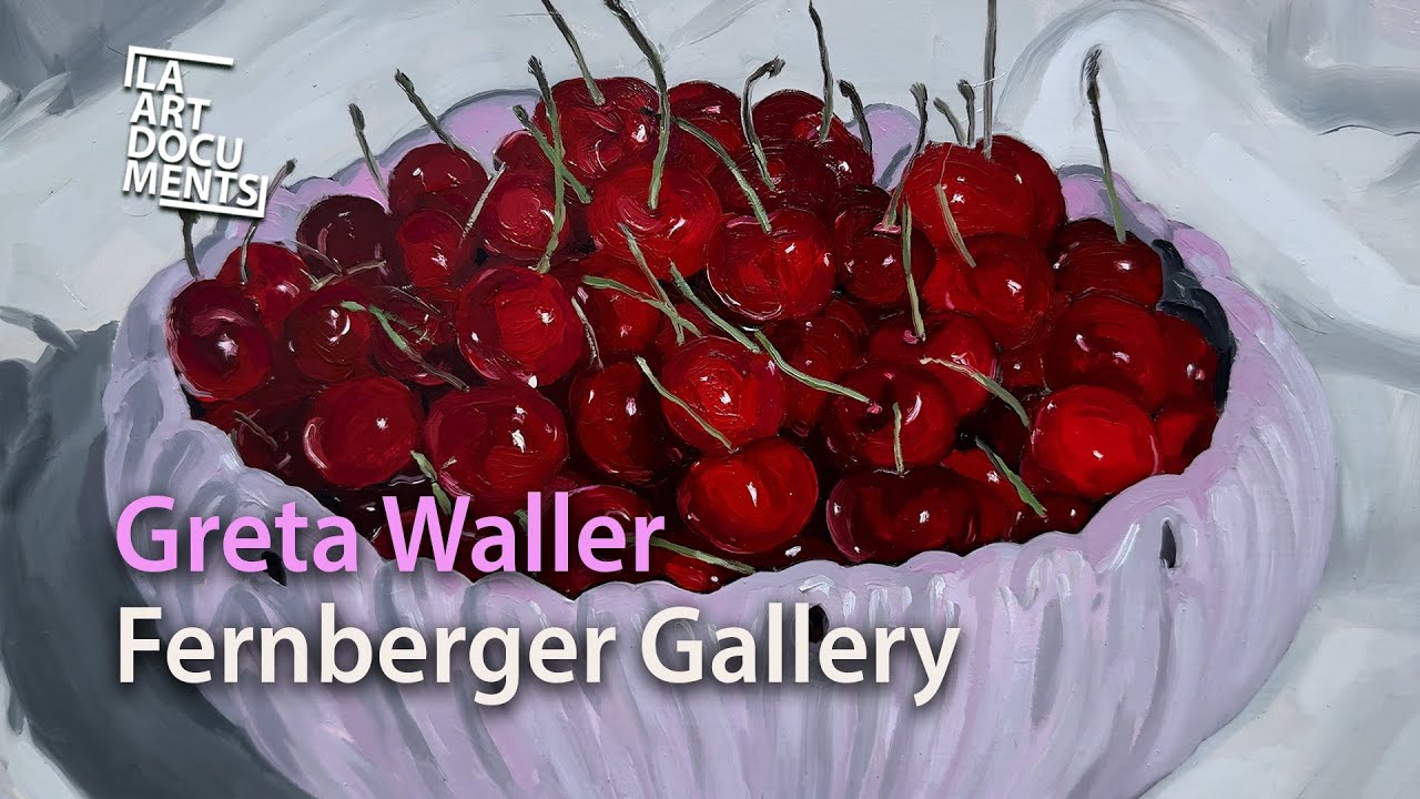 Greta Waller solo exhibition 3 a.m. at the Fernberger Gallery on Western Ave, Los Angeles - YouTube