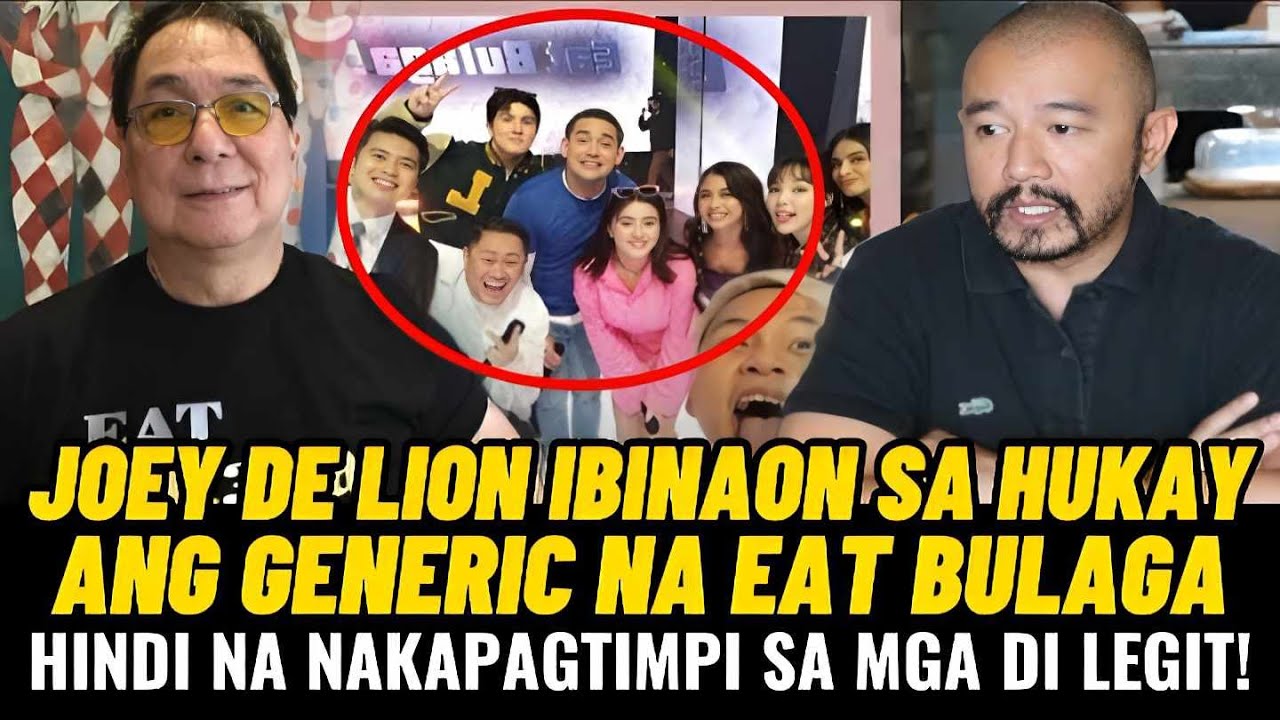 JOEY DE LEON IBINAON SA HUKAY ANG GENERIC NA EAT BULAGA - YouTube