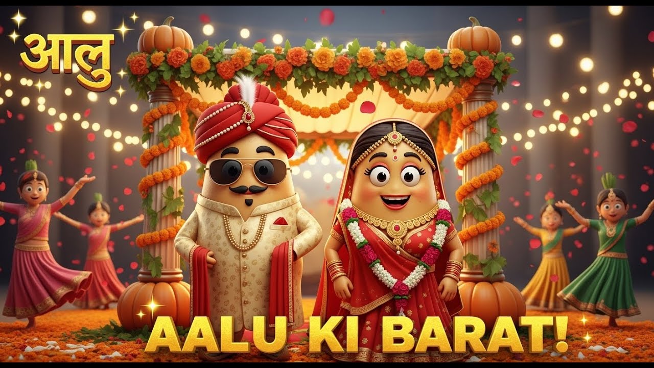 Aalu Ki Nikali Barat | banti & Boo | Hindi Cartoon Video | Hindi song ...