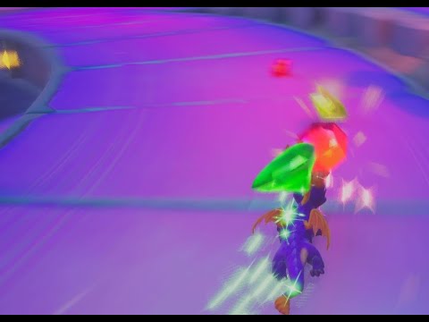 Spyro Reignited Trilogy Ride The Slide Walkthrough PC - YouTube