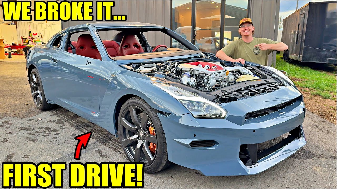 Rebuilding A Wrecked 2024 Nissan GTR (Part 7) - YouTube