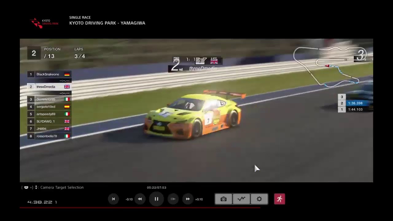 Pol position in Daily races gr3 on gran turismo sport - road to A class ...