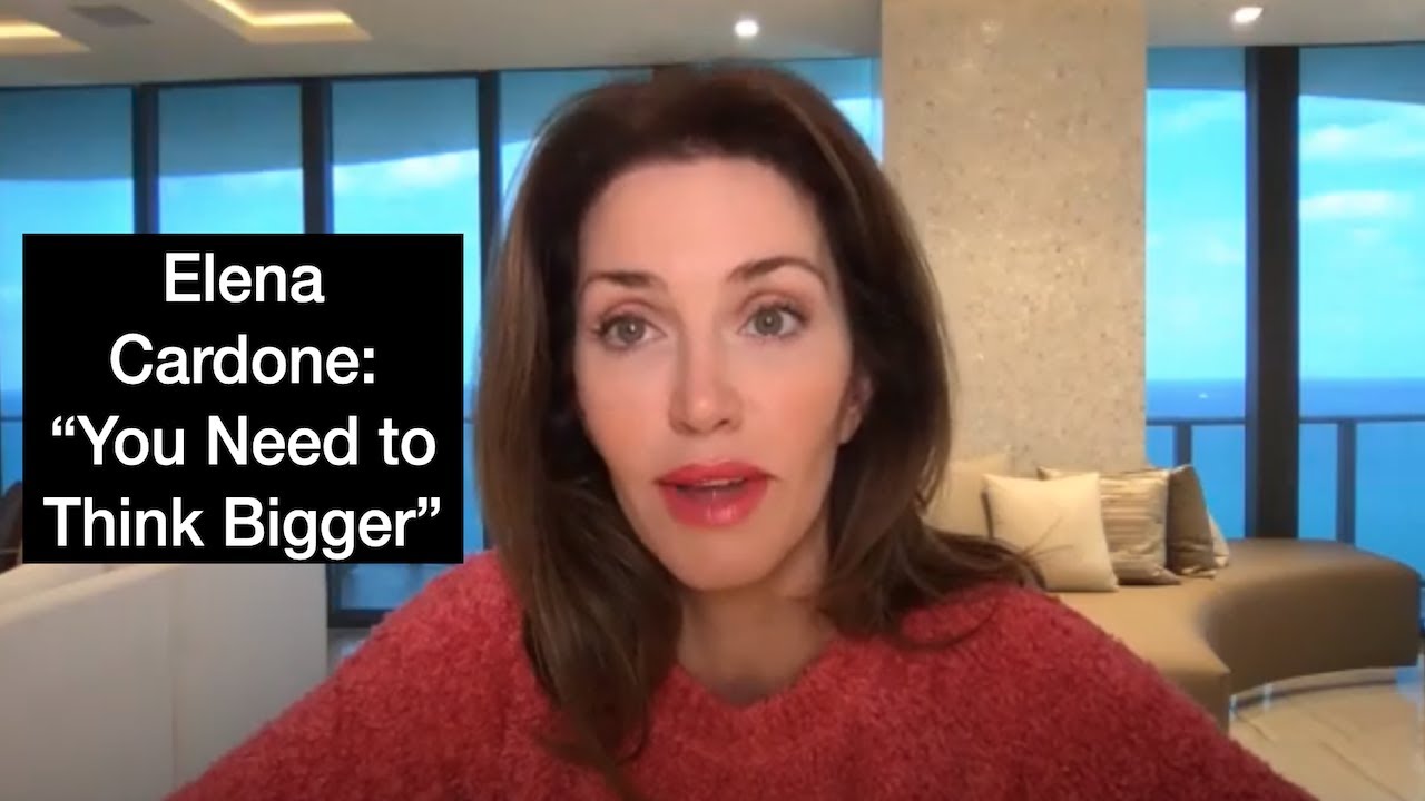 Elena Cardone on Money, 10x Goals, and Investing in Real Estate (FULL ...