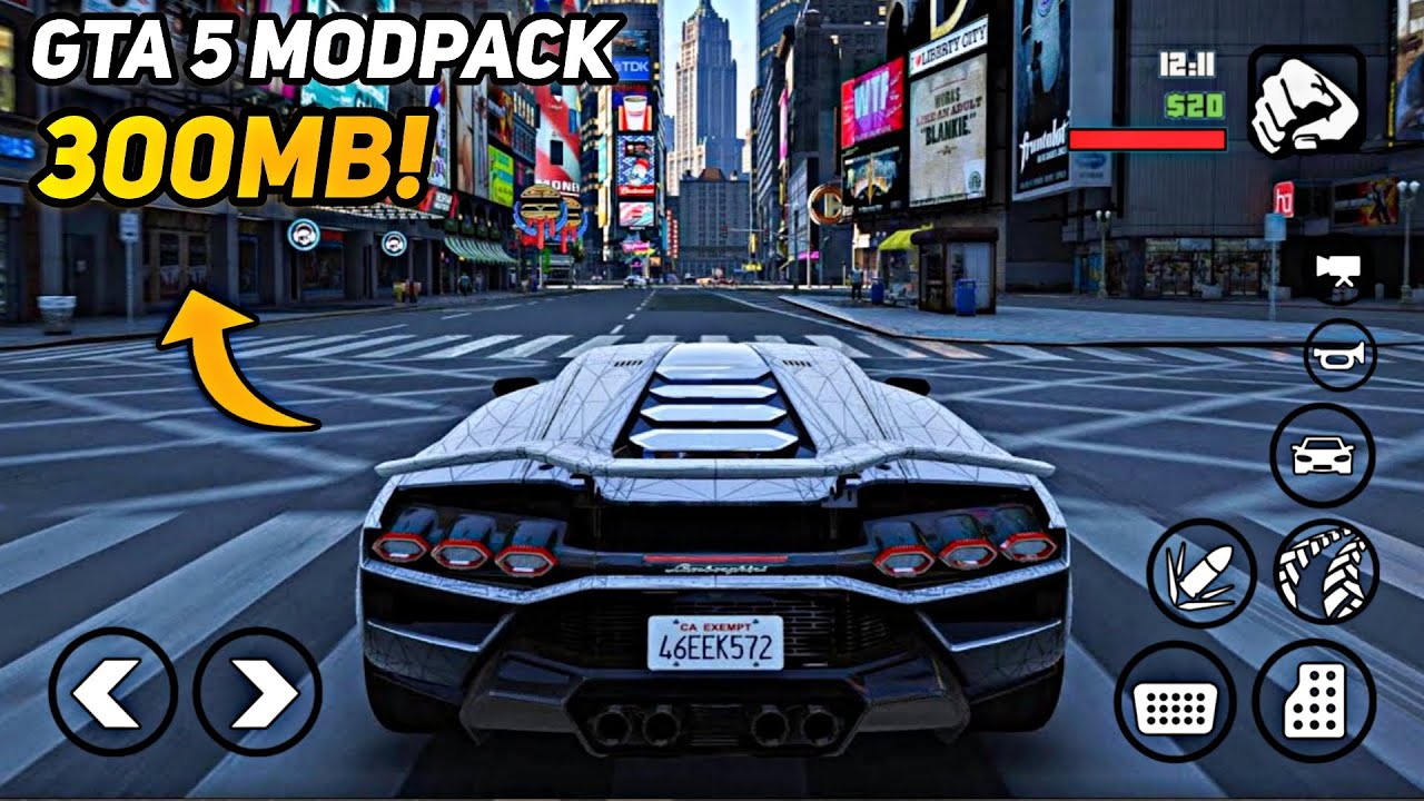 Gta 5 modpack v1 for gta sa android | Gta sa android modpack | modpack ...