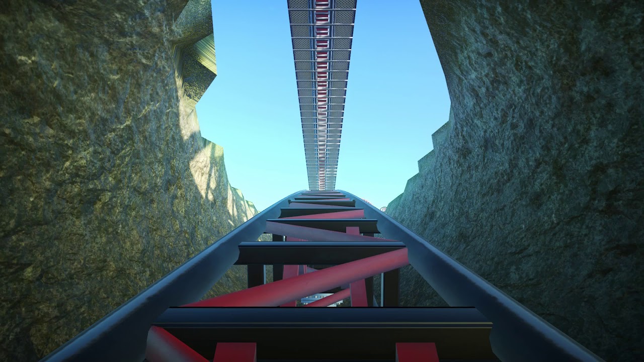 NEW 800 FOOT TALL ROLLER COASTER CONCEPT (READ DESCRIPTION!!!) - YouTube