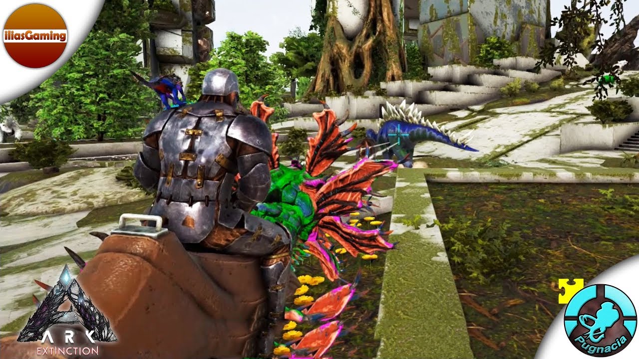 Δοκιμάζουμε τα καινούρια μας ζώα! ARK Modded Extinction E6 (Greek ...