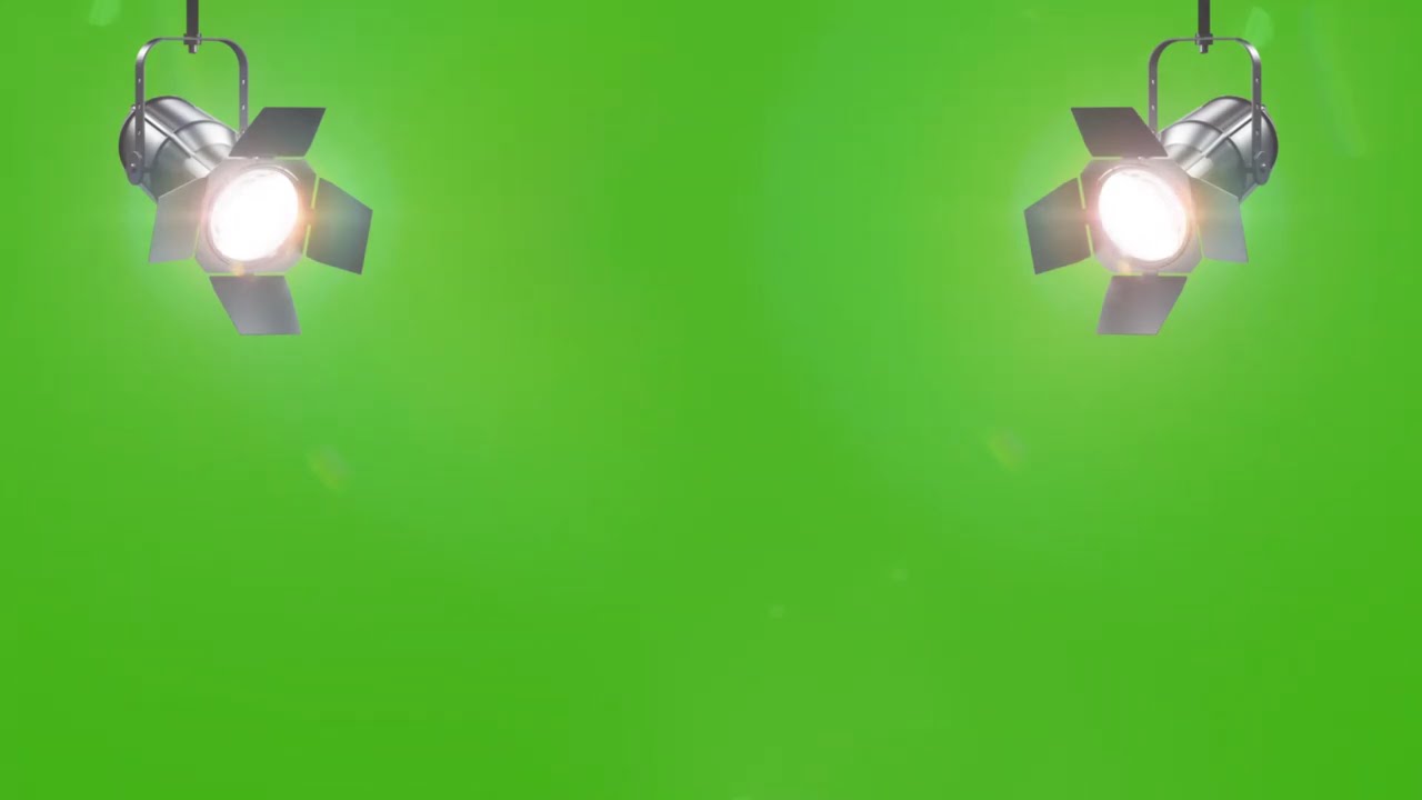 Premium Concert Stage Lights Green Screen 4K - YouTube
