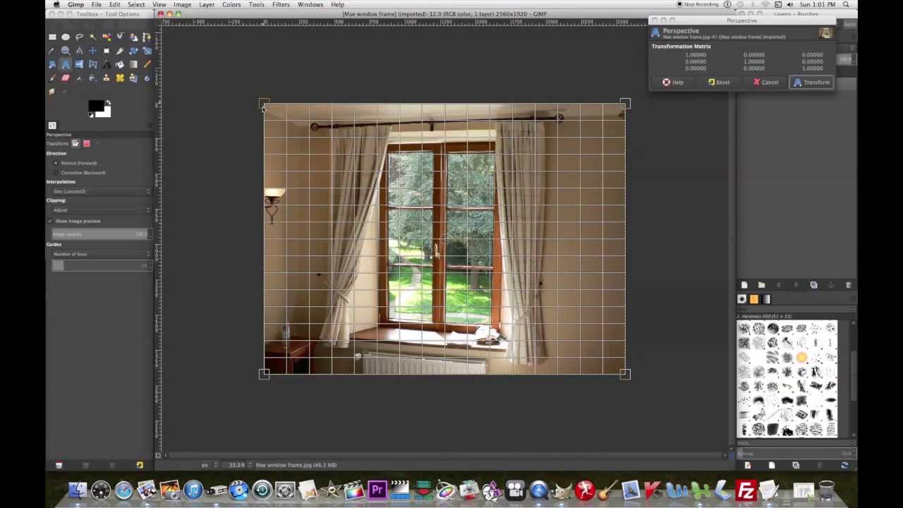How To Use The Perspective Tool In Gimp A Few Other Things YouTube How To Use The Perspective Tool In Gimp A Few Other Things YouTube