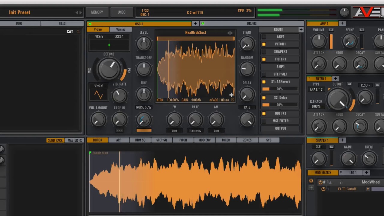 10 Oscillator Lesson 4 Sample Controls - YouTube