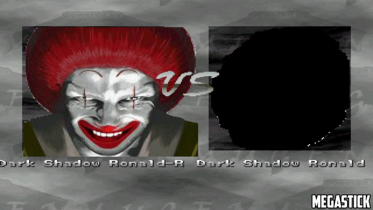 Dark Shadow Ronald-R Vs Dark Shadow Ronald Team - Mugen - YouTube
